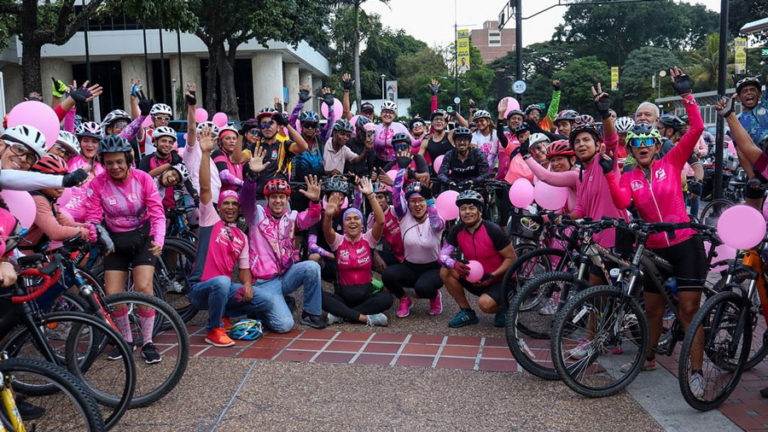 ONG Seno Salud realizó «Ruta Lola» para concientizar sobre el cáncer de mama