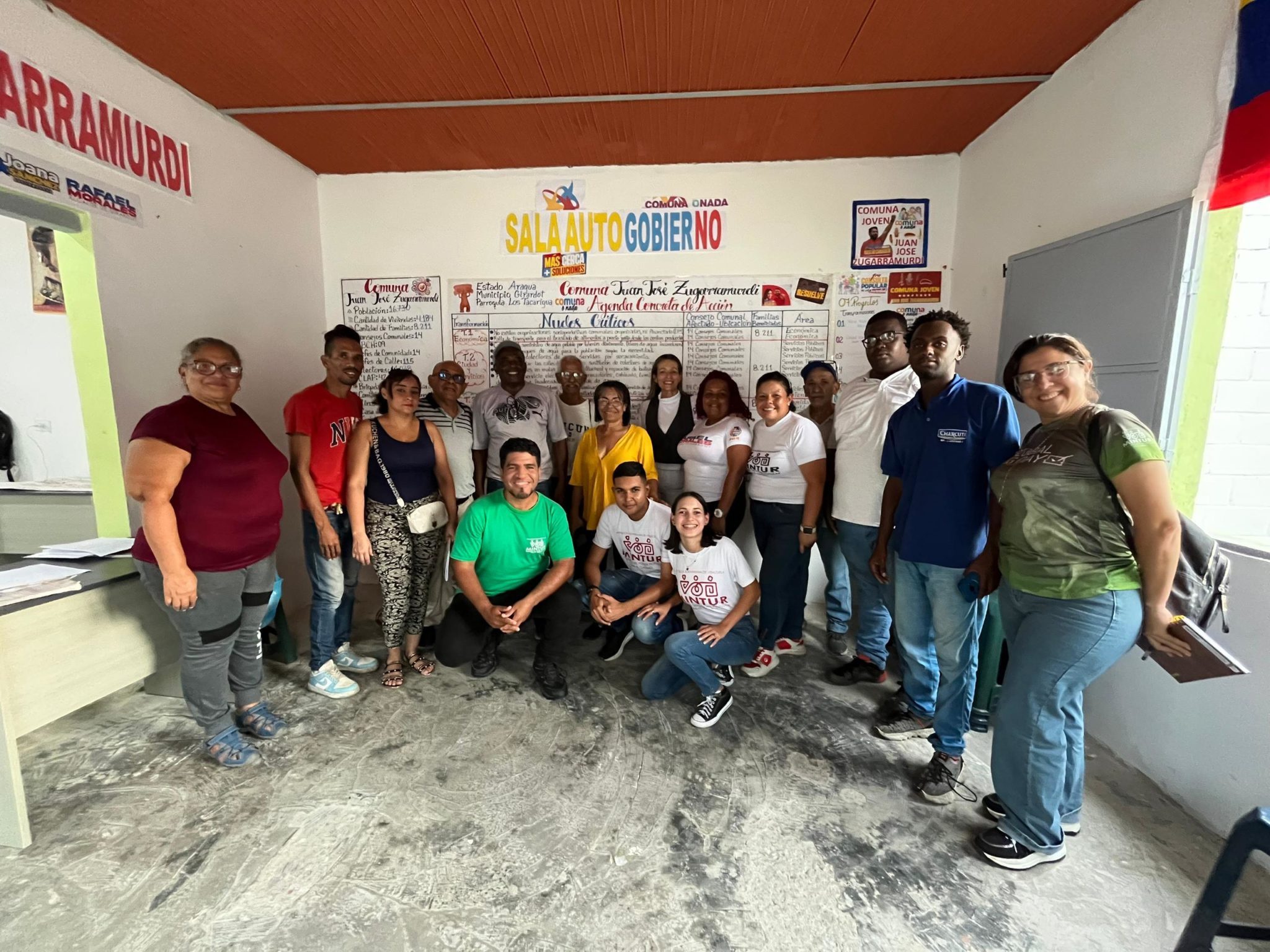 Mintur Aragua sostuvo encuentro con comuna para validación de ruta ...